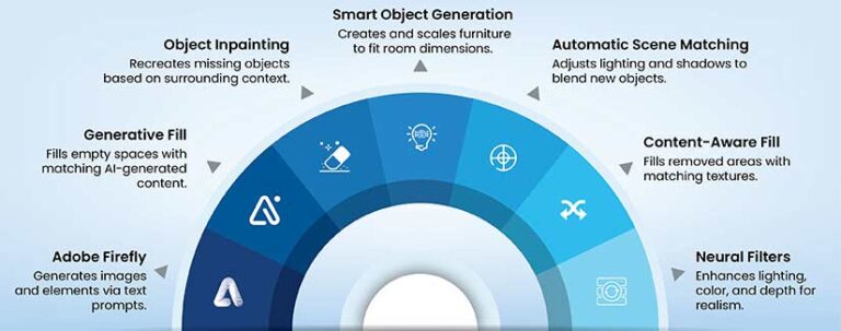 Virtual Staging in Photoshop Using Generative AI Features | HitechDigital